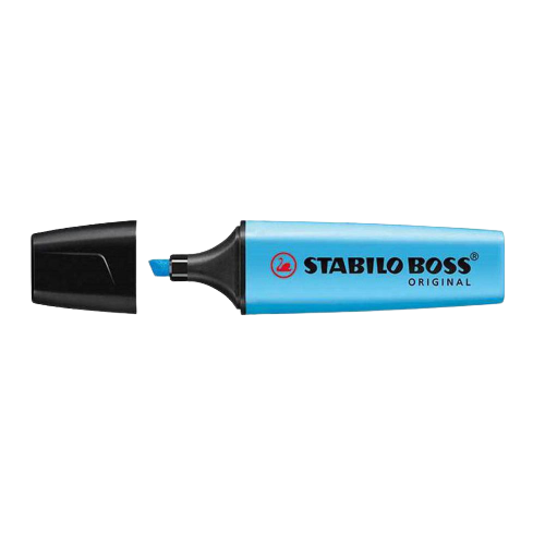Stabilo Boss Original Biru – TOKO BAWANA