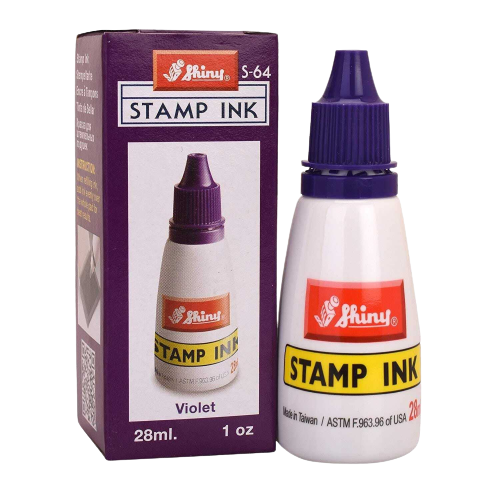 Shiny Stamp Pad INK Purple – TOKO BAWANA