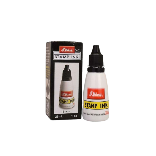 Shiny Stamp Pad INK Black – TOKO BAWANA