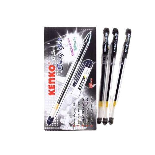 Kenko Easy Gel Pulpen Black Per Pack – TOKO BAWANA