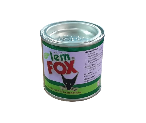 Lem Fox Polychloroprene Contact Adhesive Green 70g – TOKO BAWANA